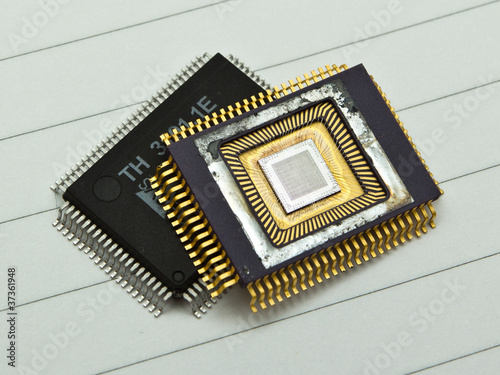 Integrierter Schaltkreis IC Stock-Foto | Adobe Stock