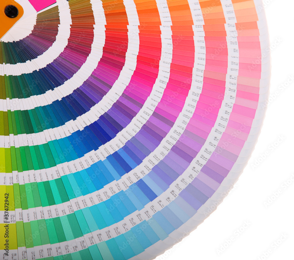 Pantone color scale Stock Photo | Adobe Stock
