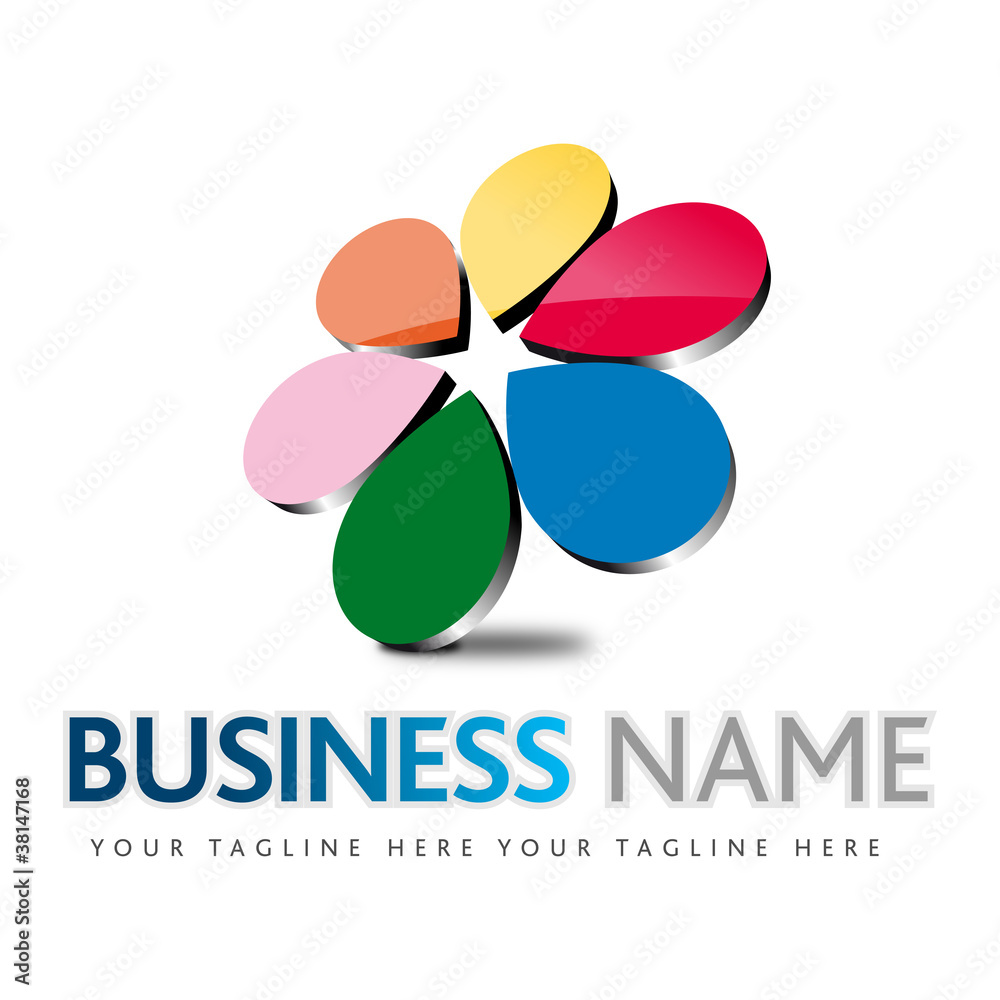 logo colori Stock Vector | Adobe Stock