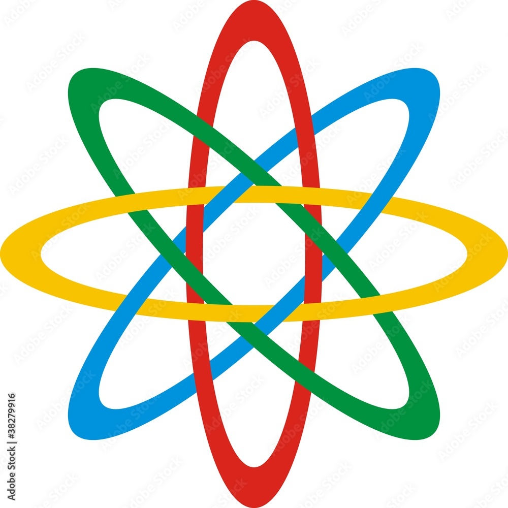 Physics Symbol Stock Vector | Adobe Stock