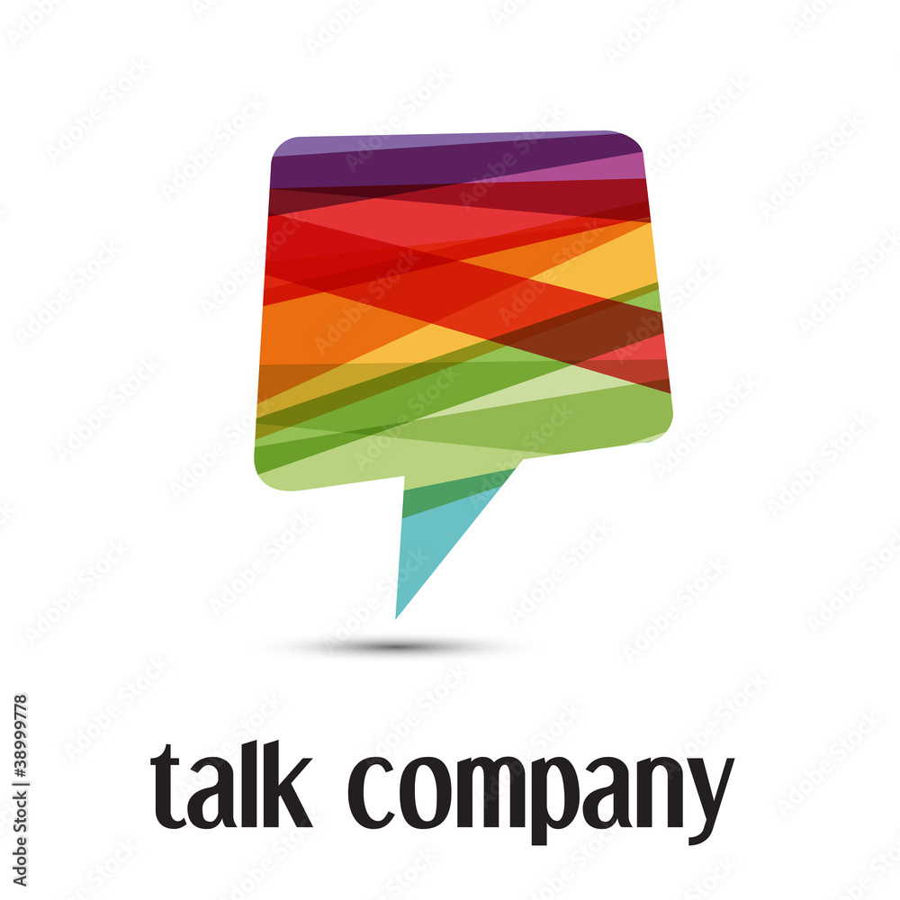Logo talking # Vector Stock Vector | Adobe Stock