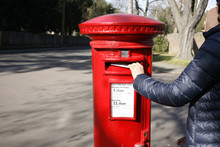 Red Post Box Free Stock Photo - Public Domain Pictures