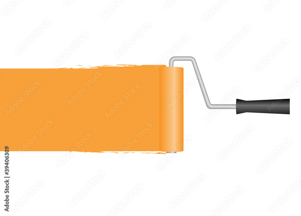 Stock-Illustration „Farbroller“ | Adobe Stock