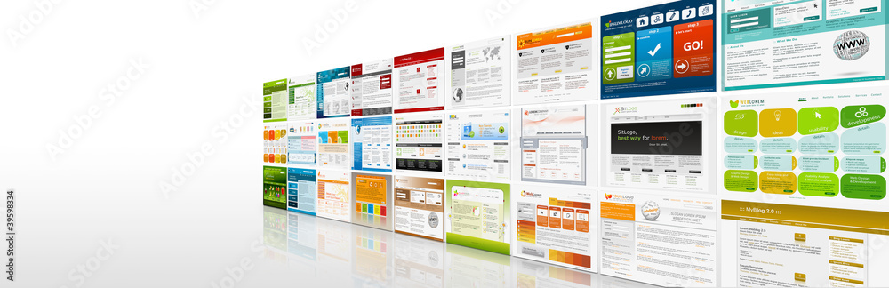 Webdesign, Banner, Homepage, Website, Template, www, Gallerie Stock ...