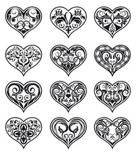 Arabesque Heart Free Stock Photo - Public Domain Pictures