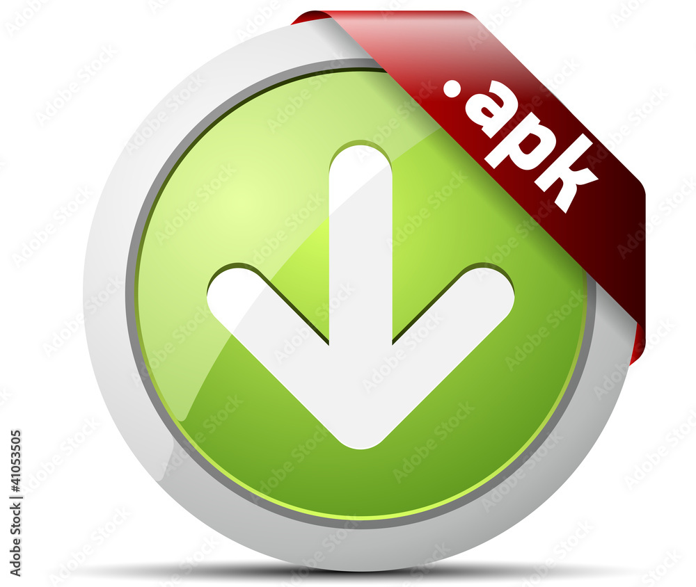 Download .apk file Stock Vector | Adobe Stock