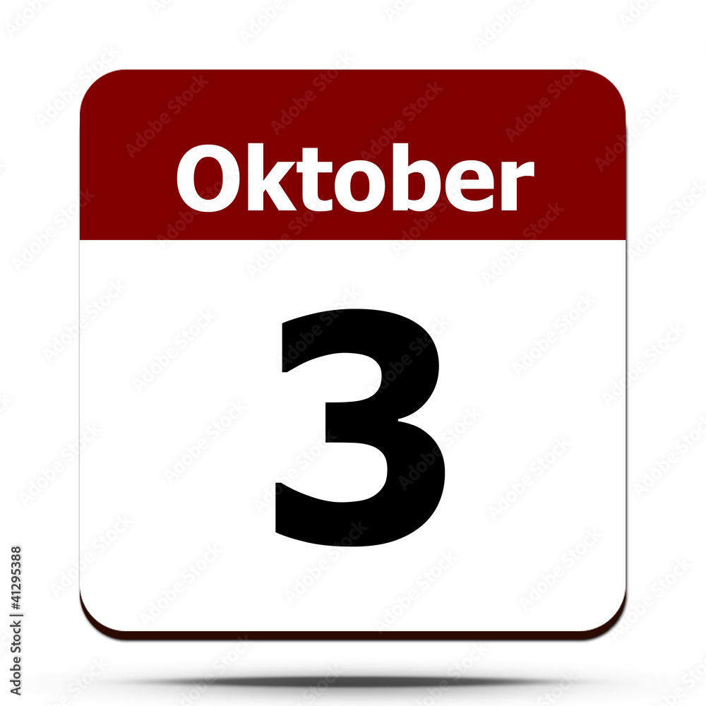 Stock-Illustration „Kalender - Oktober 3“ | Adobe Stock
