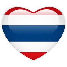 Love Thailand Flag Sign Heart Symbol Free Stock Photo - Public Domain ...