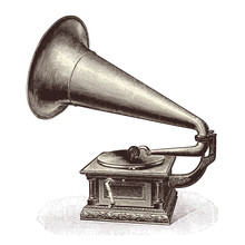 Vintage Phonograph Free Stock Photo - Public Domain Pictures