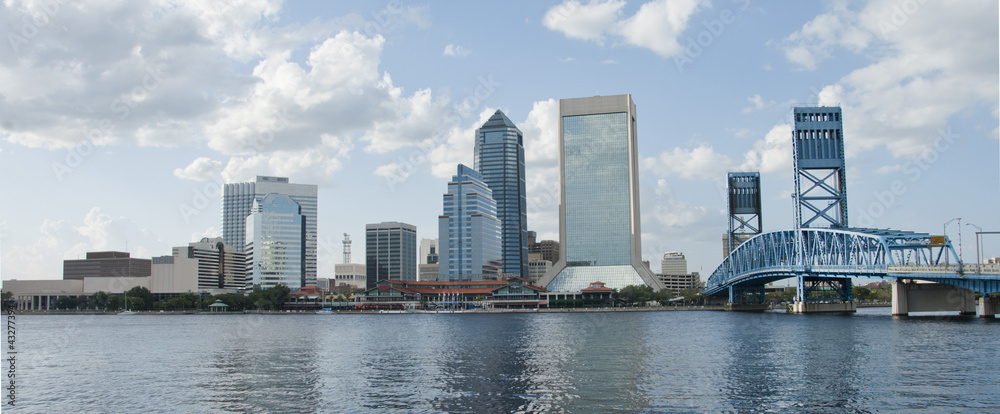 Jacksonville Florida Downtown waterfront Stock Photo | Adobe Stock