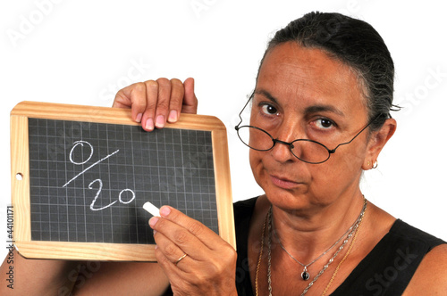 Une très mauvaise note Photo Stock | Adobe Stock