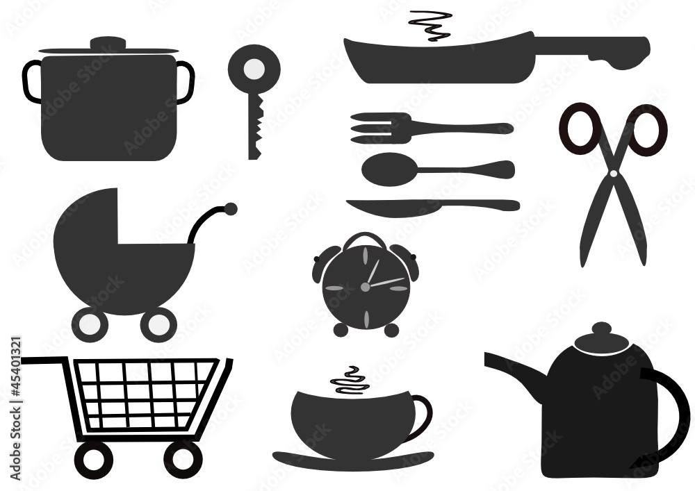Stock-Vektorgrafik „haushalt icon“ | Adobe Stock