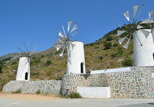 Cretan Windmill Free Stock Photo - Public Domain Pictures