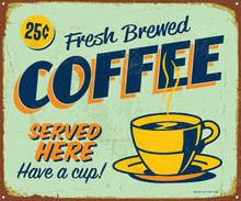 Coffee Time Vintage Sign Free Stock Photo - Public Domain Pictures