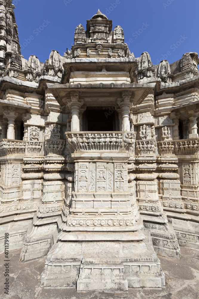 Chaumukha Mandir temple complex, ranakpur. Stock Photo | Adobe Stock