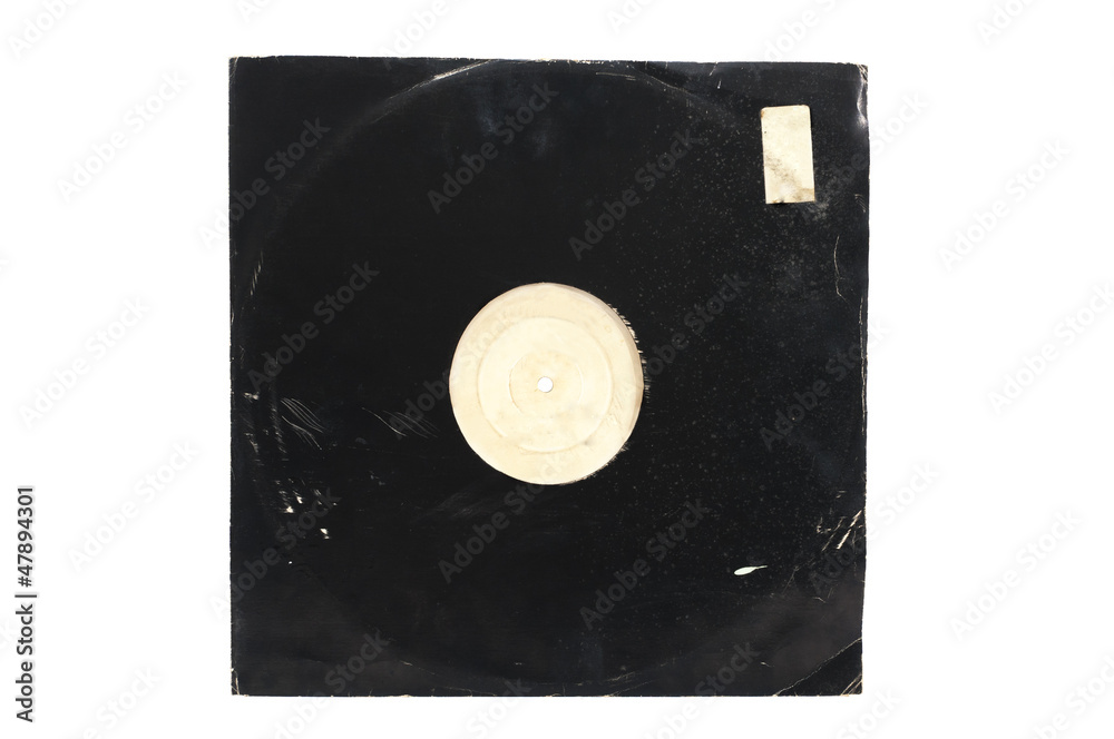 Grunge vinyl album cover Stock Photo | Adobe Stock