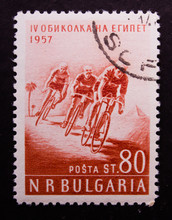Bicycle Postage Stamp Free Stock Photo - Public Domain Pictures