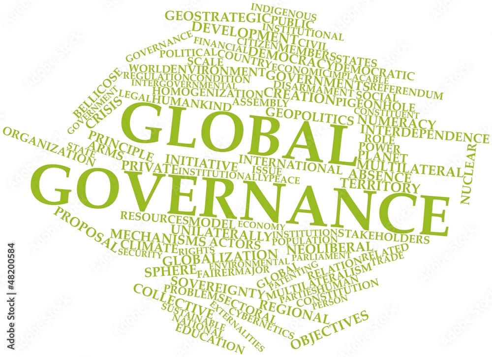 Word cloud for Global governance Stock Illustration | Adobe Stock