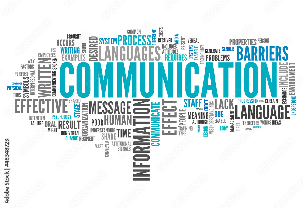 Word Cloud "Communication" Stock Illustration | Adobe Stock