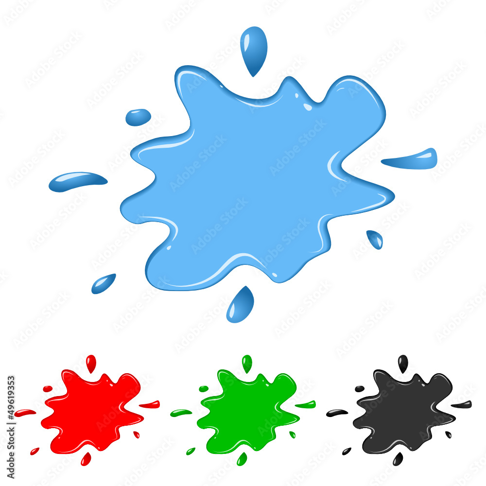 Stock-Vektorgrafik „Farbklecks“ | Adobe Stock