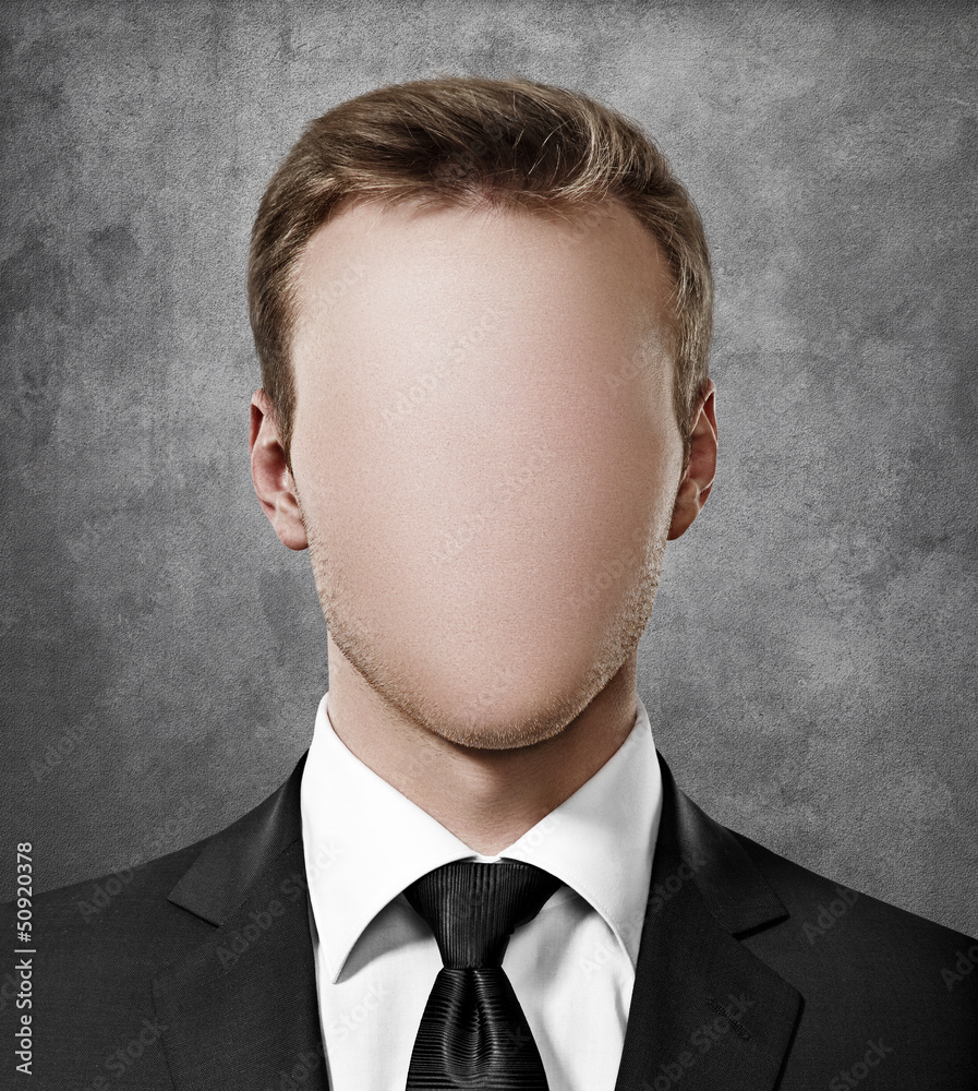 Faceless person portrait の Stock フォト | Adobe Stock