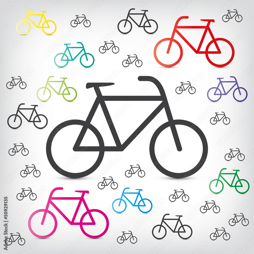 Fahrrad Logo Stock Vector | Adobe Stock
