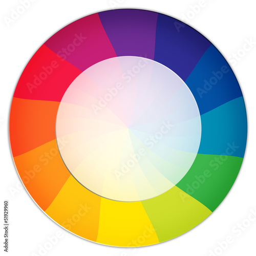 Cercle Chromatique Illustration Stock | Adobe Stock