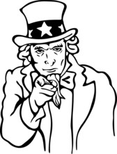 Uncle Sam Vintage Drawing Free Stock Photo - Public Domain Pictures