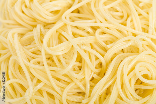 Spaghetti - Plain Italian spaghetti pasta background. Stock Photo ...