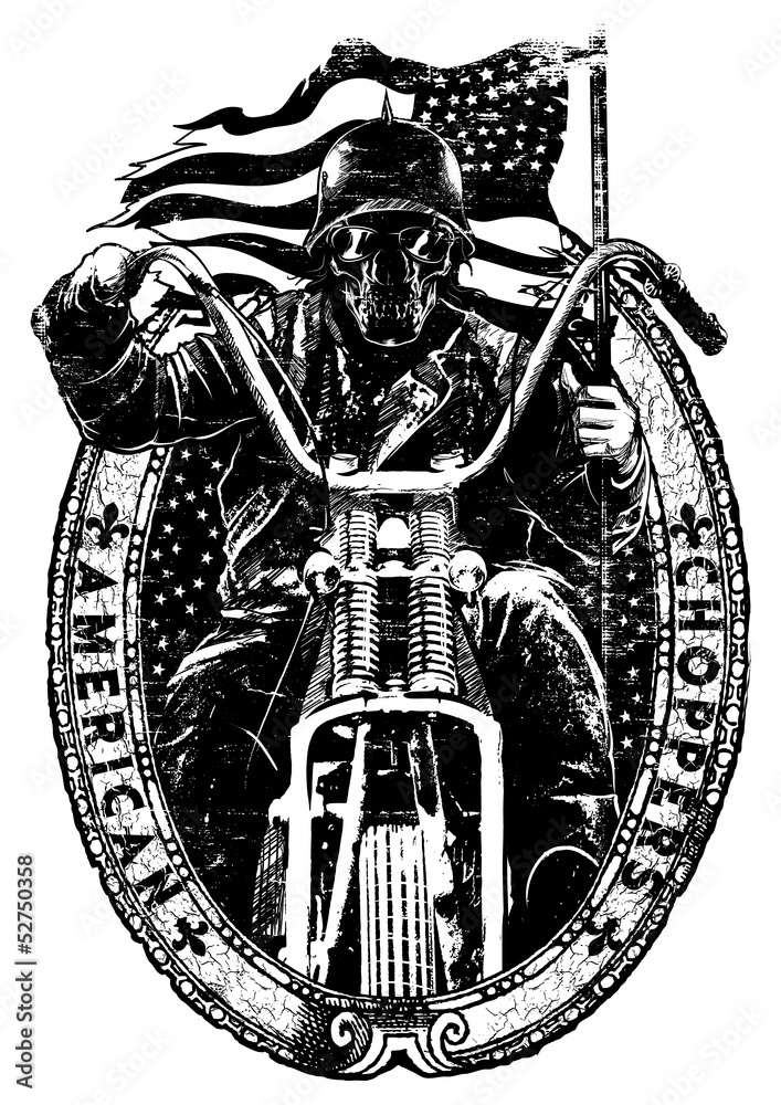 American Choppers Stock Vector | Adobe Stock
