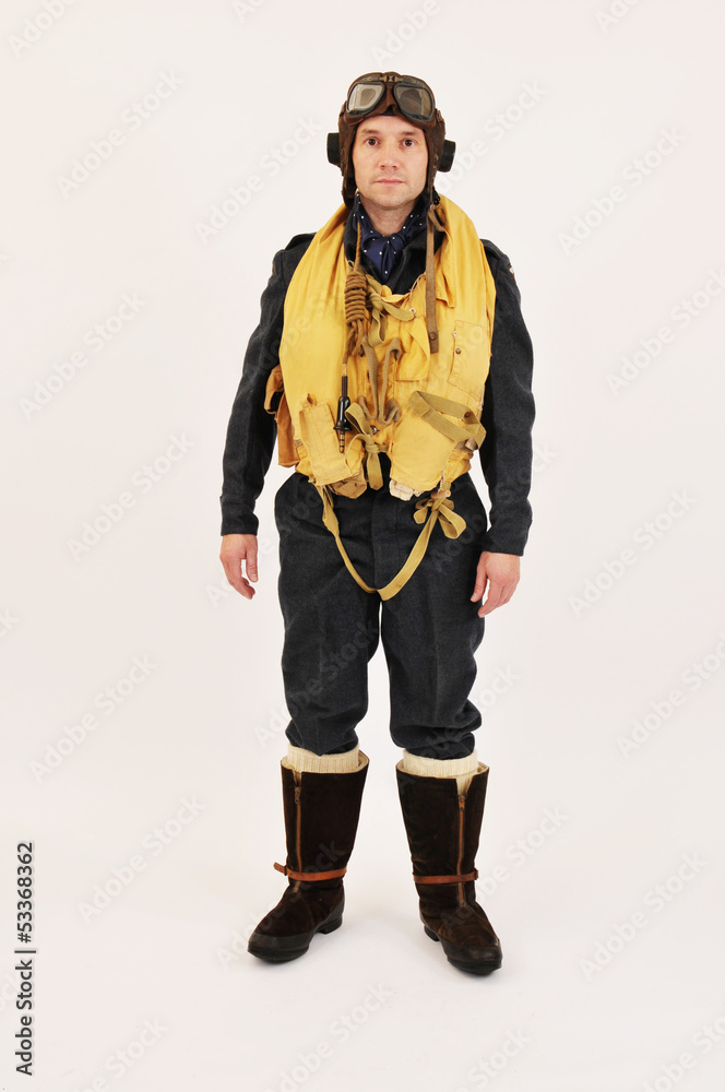 WW2 RAF Pilot / Bomber Crew Uniform Stock Photo | Adobe Stock