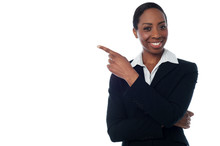 Businesswoman Pointing Free Stock Photo - Public Domain Pictures