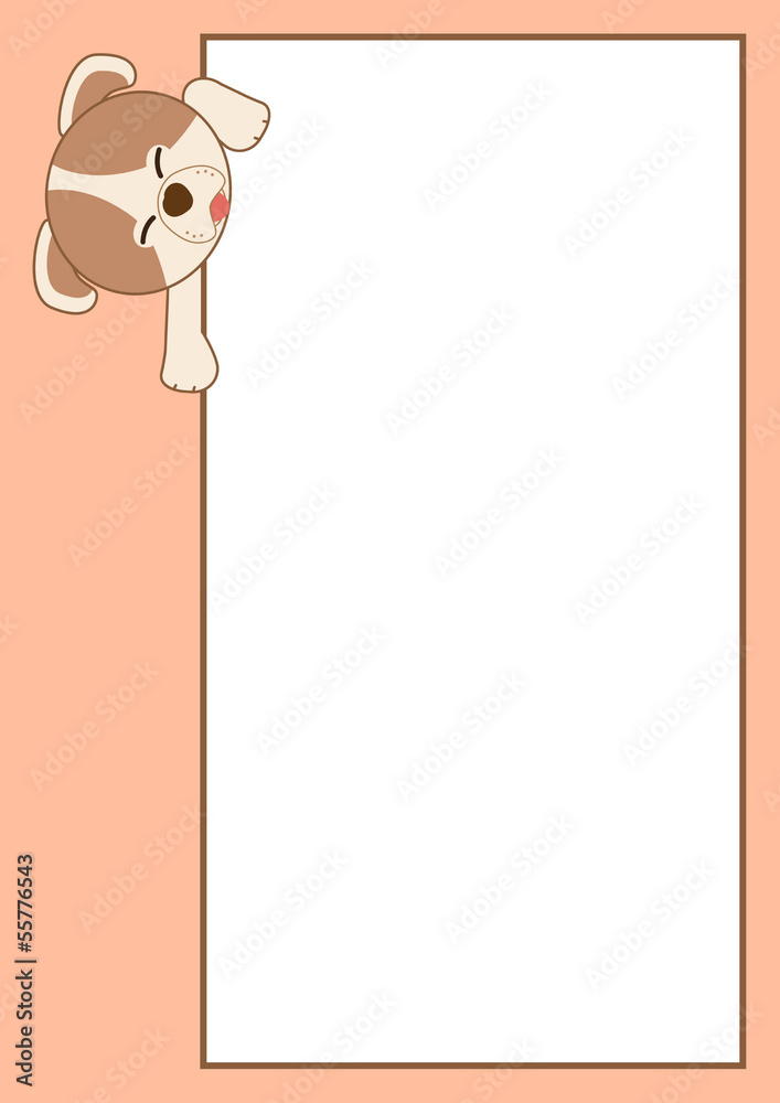 Cartoon Frame Border Stock Vector | Adobe Stock