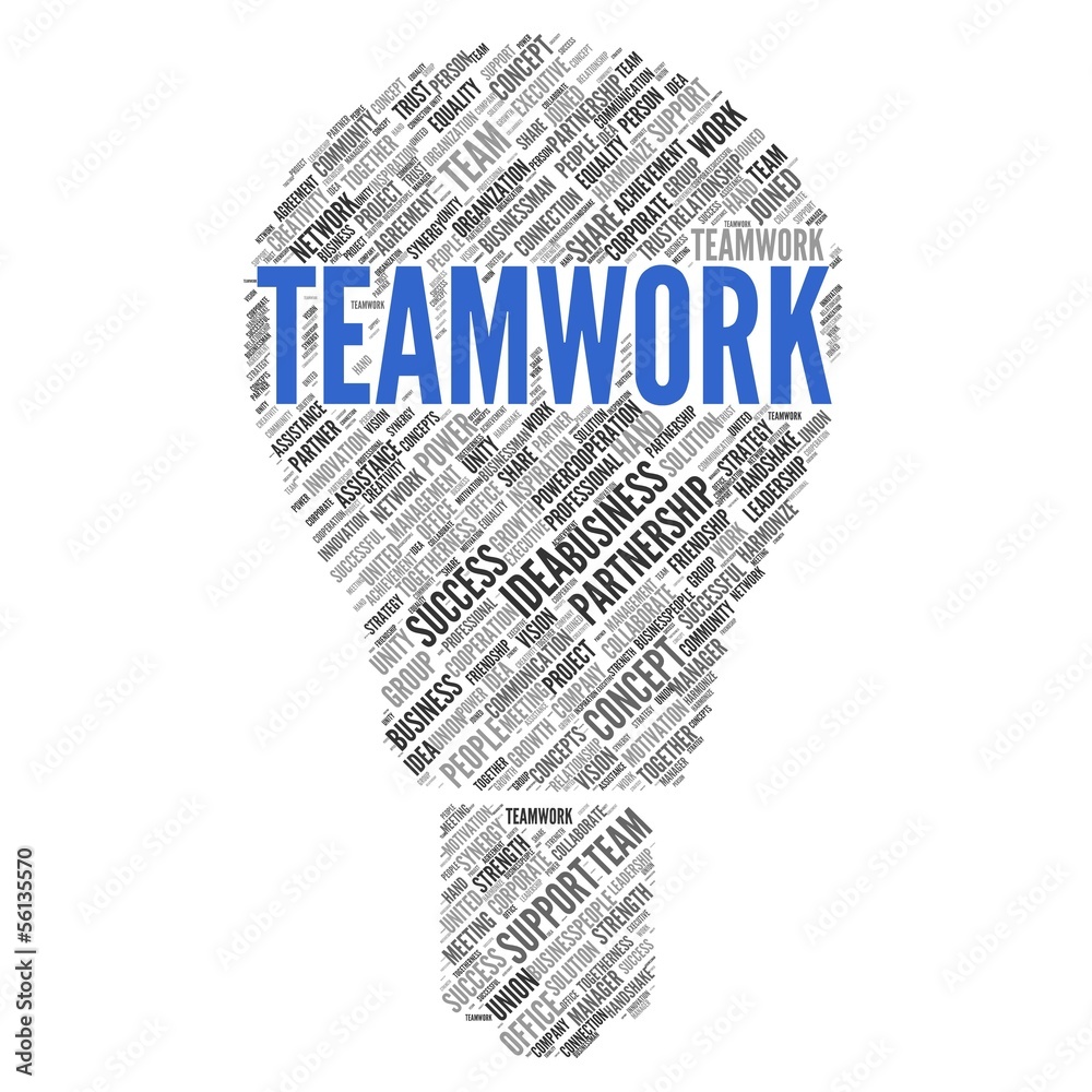 Creative Teamwork Wallpaper
