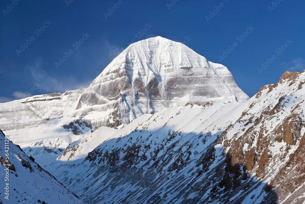 Holy Mount Kailash in Tibet Stock Photo | Adobe Stock
