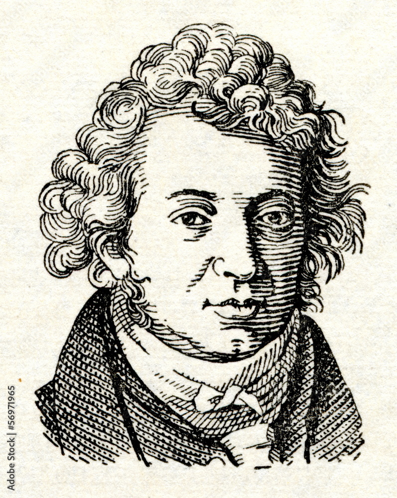 Foto André-Marie Ampère, French physicist do Stock | Adobe Stock