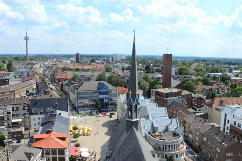Wesel Innenstadt Luftaufnahme – kaufen Sie dieses Foto und finden Sie ...