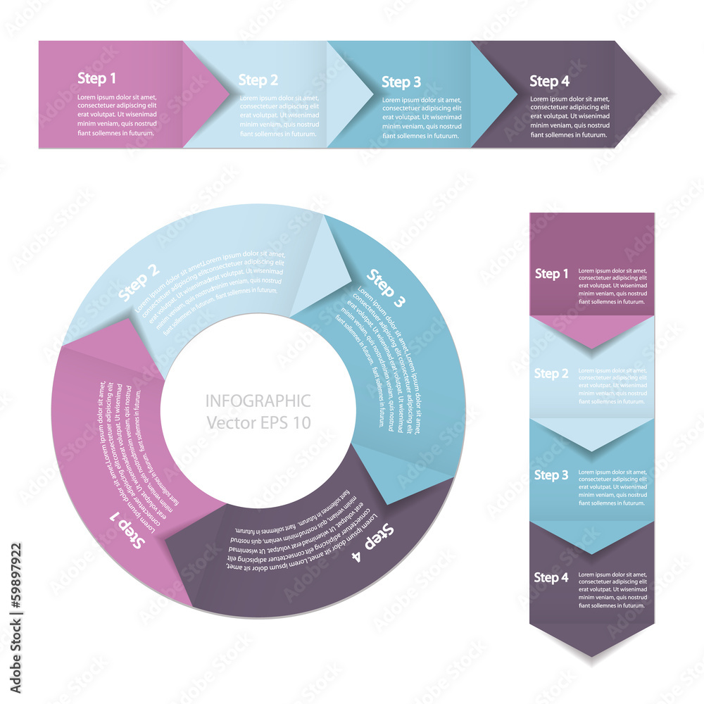 Process chart module. Stock Vector | Adobe Stock