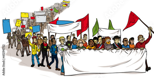 Vecteur Stock Manifestation | Adobe Stock