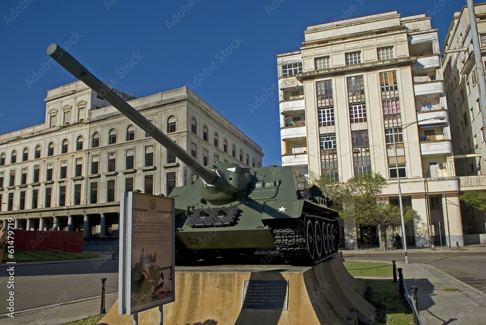 Fidel Castro's tank, Havana, Cuba Stock Photo | Adobe Stock