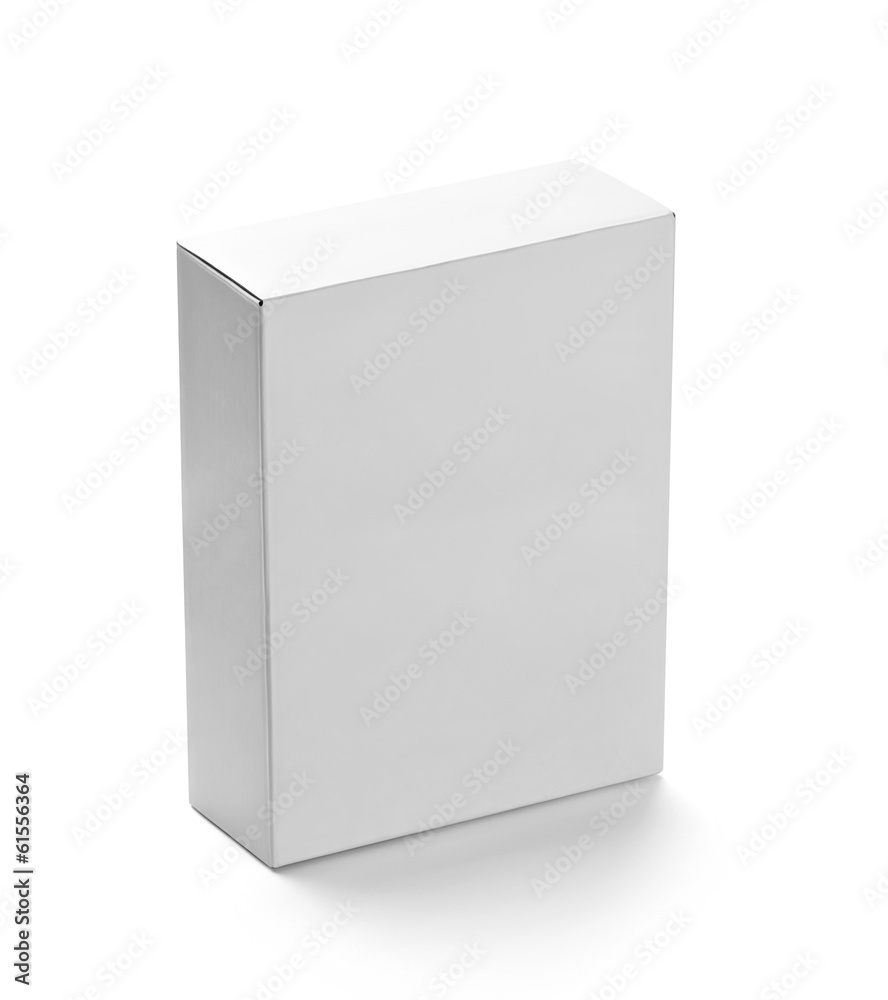 white box container template blank package Stock Illustration | Adobe Stock