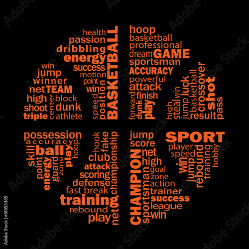 basketball collage wall mural wallpaper | Muraledesign.com