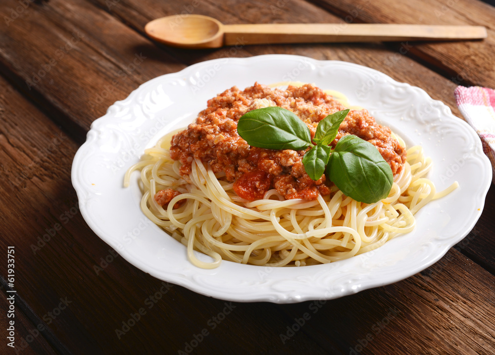 spaghetti Stock Photo | Adobe Stock