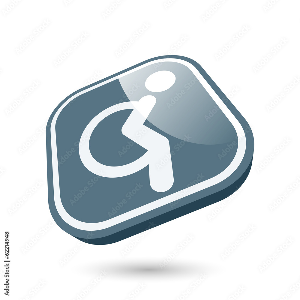 Stock-Vektorgrafik „behinderung symbol barrierefrei rollstuhl zeichen ...
