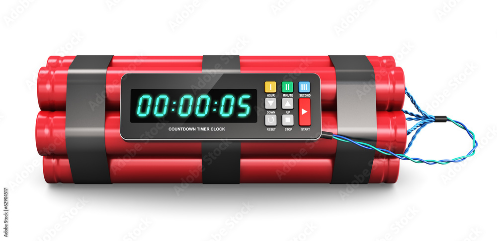 Time bomb Stock Illustration | Adobe Stock