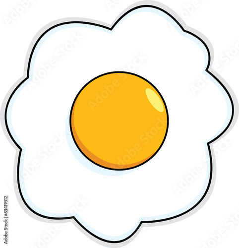 Cartoon Sunny Side Up Egg Stock Vector | Adobe Stock Cartoon Sunny Side Up Egg Stock Vector | Adobe Stock