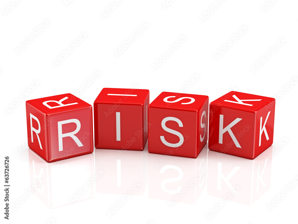 Risk Blocks Stock Illustration | Adobe Stock
