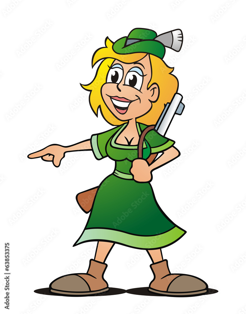 Hunting Girl - Stock - GamesAgeddon