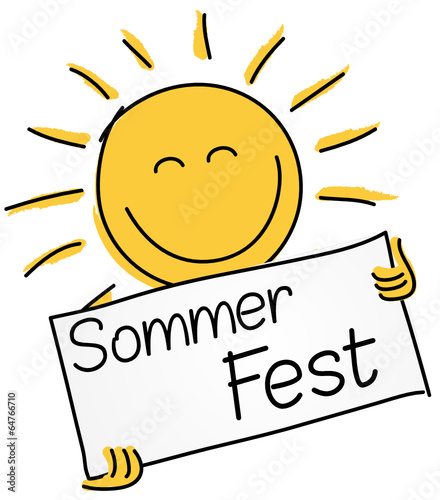Sommerfest Stock Vector | Adobe Stock