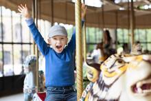 Boy At Fair Free Stock Photo - Public Domain Pictures